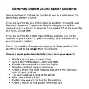 11+ Salutatorian Speech Examples Word Pdfs - Word Excel Fomats