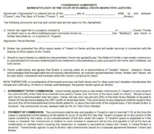 17+ Sample Commission Agreement Templates - Word Excel Fomats