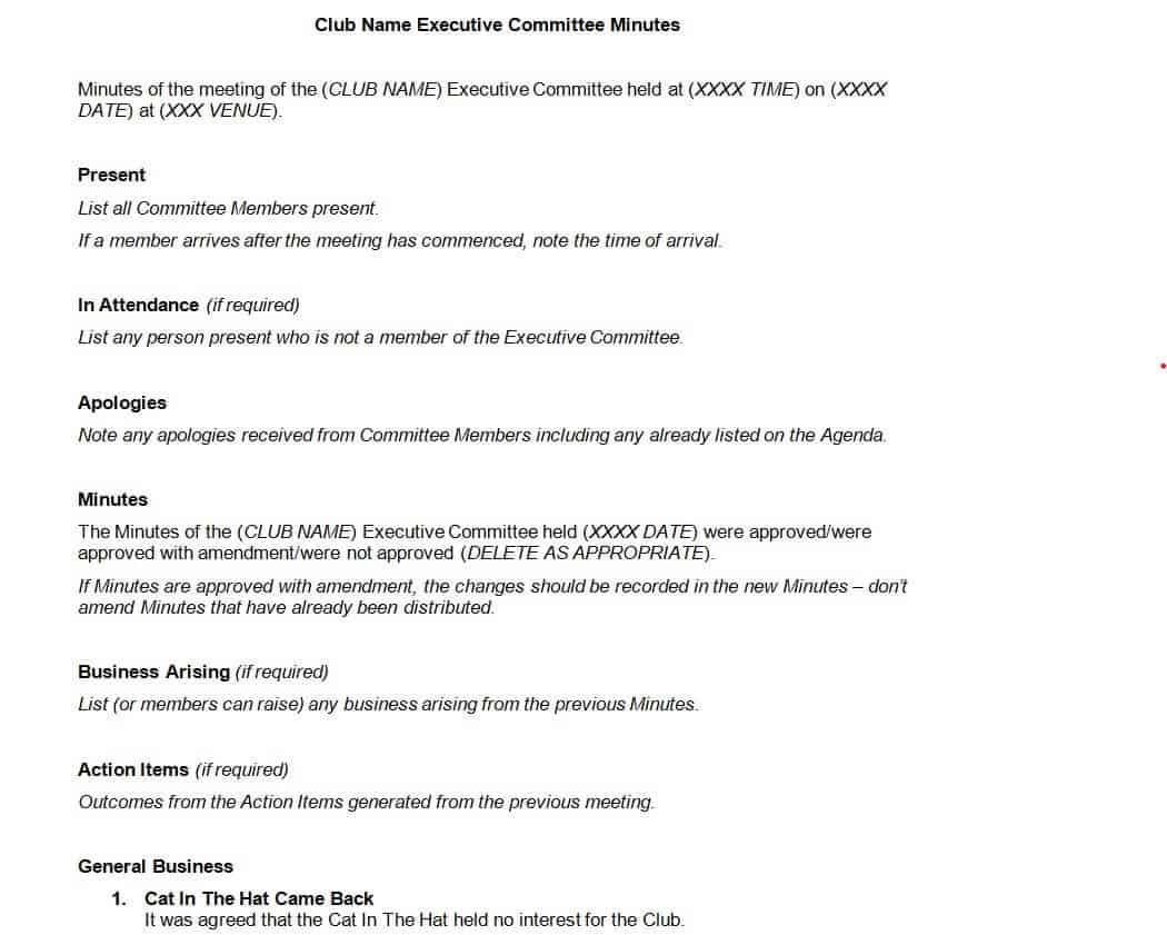 meeting minutes template-54023606 – Find Word Templates meeting minutes template-54023606 – Find Word Templates
